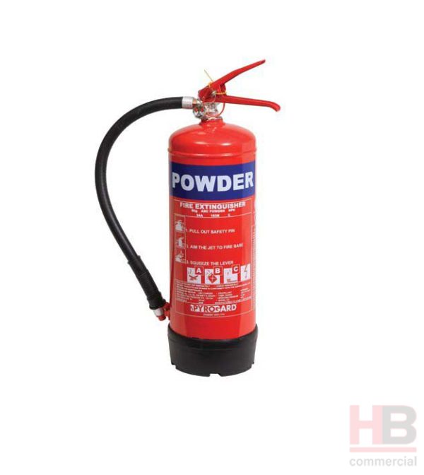 Fire Extinguisher Dry Powder 6KG | HB Commercial